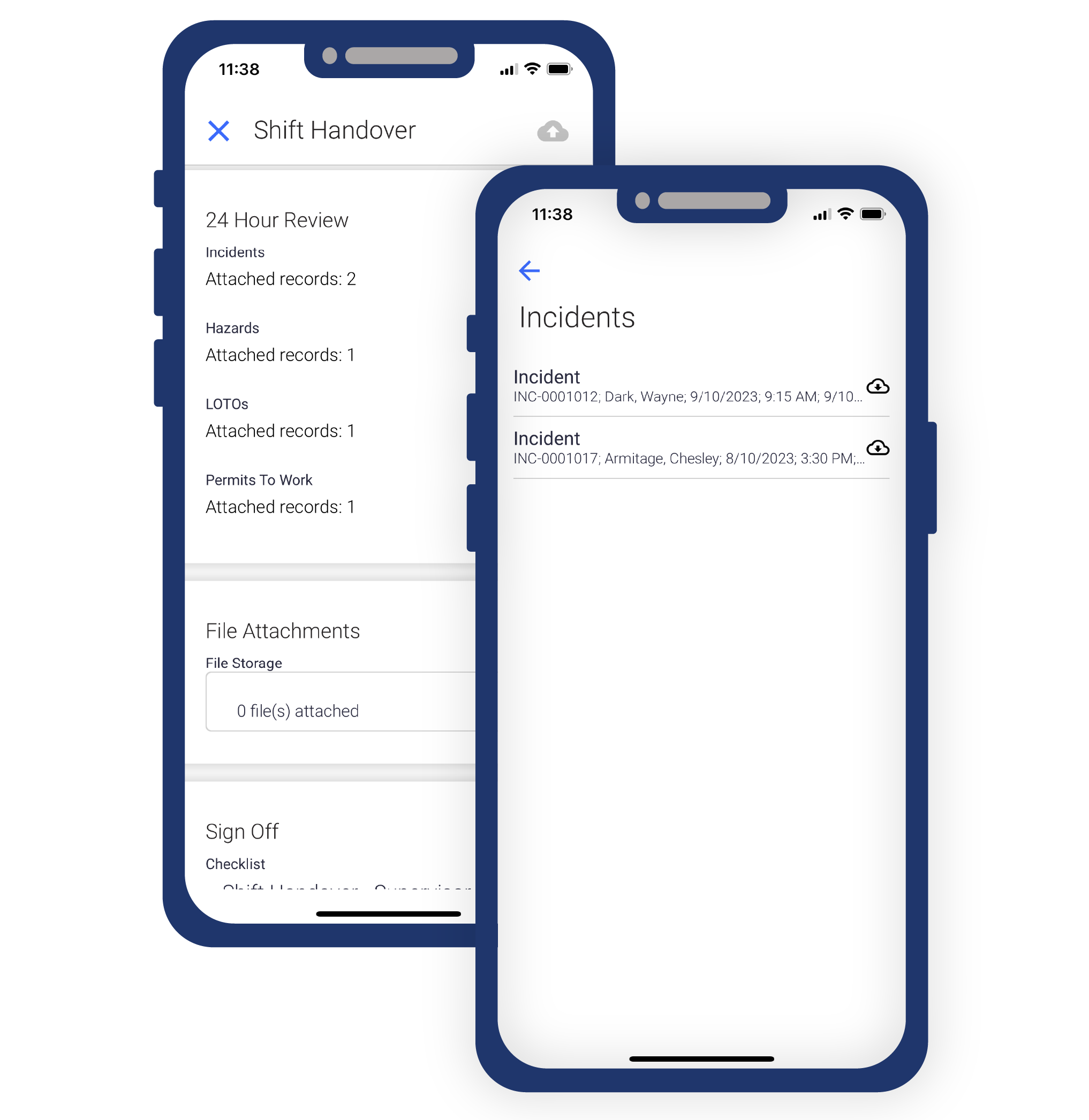 Shift Handover Management Software | Evotix